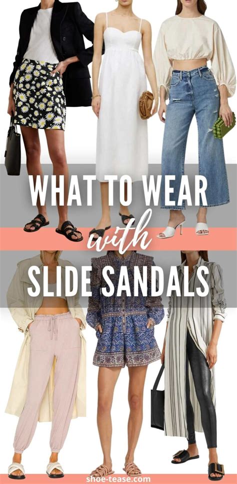 How To Wear Slides 5 Tips 50 Slides Outfit Ideas For Women ShoeTease ShoeTease
