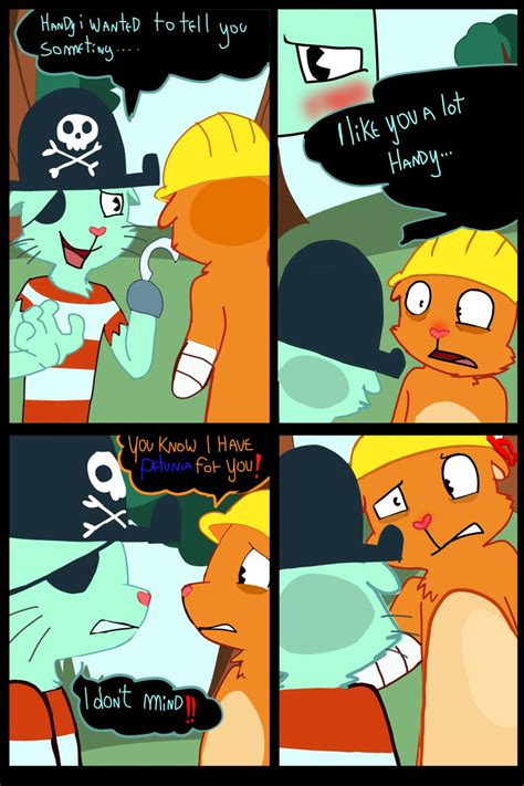 Rule 34 Comic Dialogue Handy Htf Happy Tree Friends Russell Htf