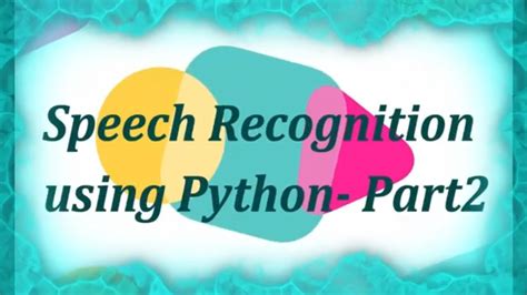 Speech Recognitionmicrophone Using Python Programming Part2😎😎😎