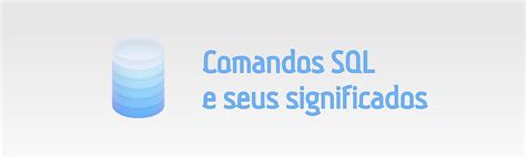 Comandos Sql