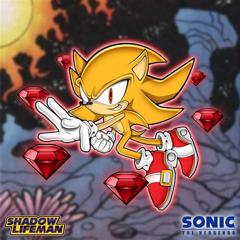 Evil Super Sonic Archie Sonic Issue 126 By Shadowlifeman On Deviantart