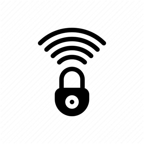 Wifi Protected Password Security Lock Icon Download On Iconfinder