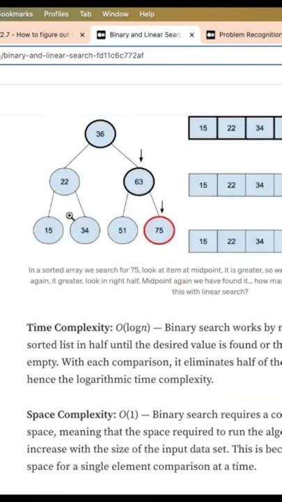 When Would You Use Binary Search Big Amounts Of Data