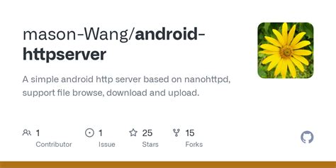 Github Mason Wang Android Httpserver A Simple Android Server Based On Nanohttpd Support
