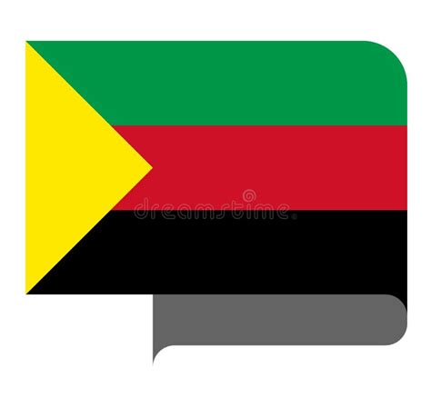 flag horizontal shape pointer for world map stock vector
