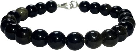 Share More Than 76 Black Obsidian Bead Bracelet Billwildforcongress