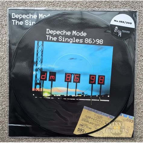 Depeche Mode The Singles 86 To 98 Picture Disc
