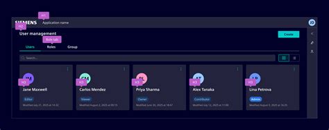 Typography Siemens Element Documentation