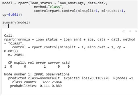 Decision Tree And Fancyrpartplot Publishing Your Results Posit Community