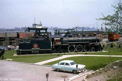 Railpicturesca Bill Thomson Photo Cn Pacific 5580 A K3b Built By