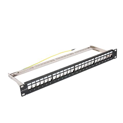 Buy 24 Ports Ftp Patch Panel Frame Modular Blank Patch Panel Wall Or Rack Blank Keystone Jack