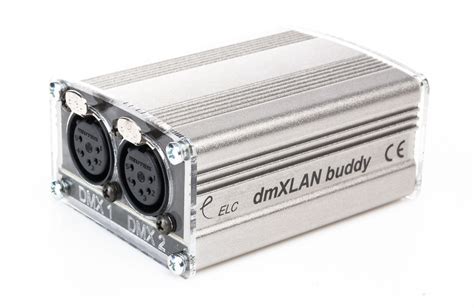 Elc Dmxlan Buddy 2 Poort Dmx Ethernet Node Met Rdm Support Artnet Nodes And Netwerk