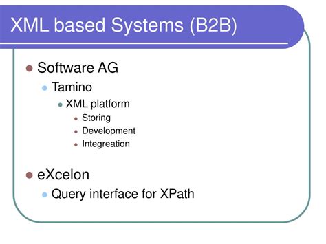 Ppt Xml Databases Powerpoint Presentation Free Download Id4320100