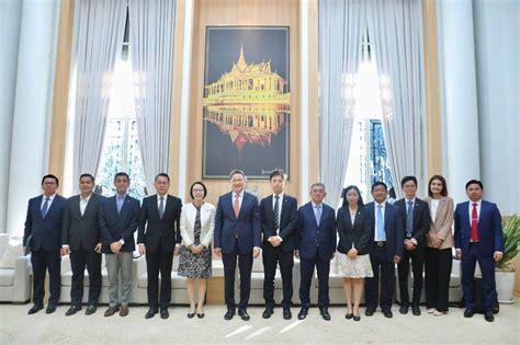 ទទួលជួបសម្តែងការគួរសមជាមួយ ប្រធានការិយាល័យតំណាង អង្គការពាណិជ្ជកម្មក្រៅប្រទេសជប៉ុន Jetro