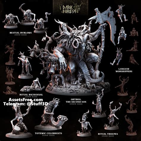 2408 Dark Forest Iii 3d Print Model Download Free