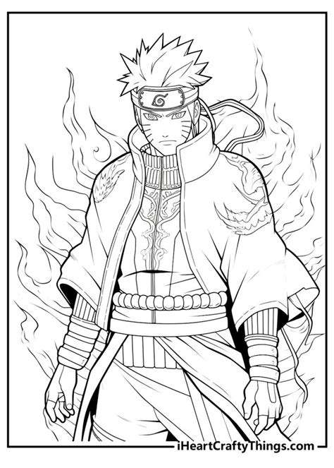 15 Naruto Coloring Pages To Print For Free