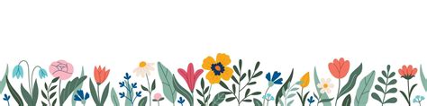Flower Header Vector Art Icons And Graphics For Free Download