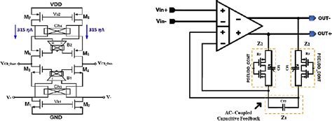 Figure 4 From Biopotential Multi Path Current Feedback Instrumentation Amplifier With Automatic