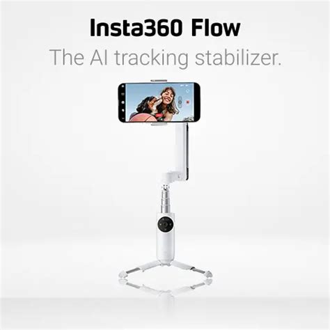 Insta360 Flow AI Smartphone Stabilizer Dengan Fitur Shoot 360 Derajat
