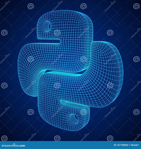 indicatore di linguaggio del codice python illustrazione vettoriale illustrazione di dati