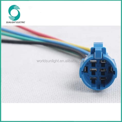 16mm Metal Led Pushbutton Push Button Switch With Wire Harness And 5 Hole Connector Buy 19mm