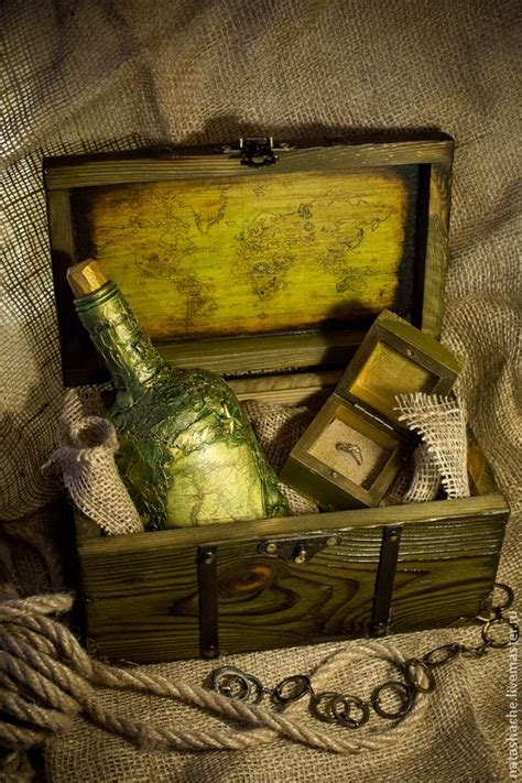 Морской сундук с сокровищами Сундук с сокровищами Сундук Морская тема