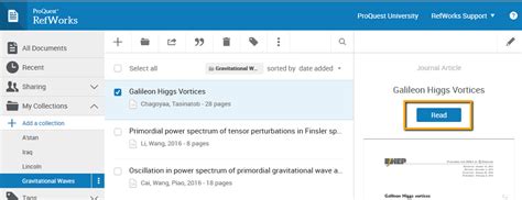 Reference Full Text Access In Refworks Refworks Libguides At Pcom