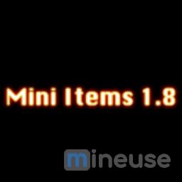 Скачать ресурспак Mini items v2 0 на MineUse