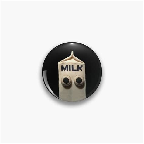 Jack Stauber Milk Pin For Sale By Hapoel Buttons Pinback Backpack