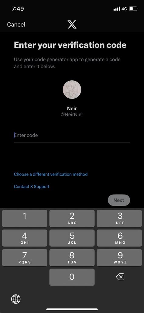 Help Me With The Code Generator App 2fa I Cant Seem To Get Past It
