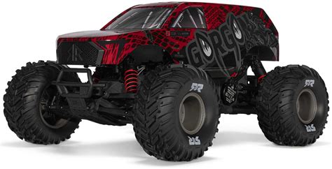 Arrma 110 Gorgon 223s 2wd Rtr Brushless Monster Truck Redblack