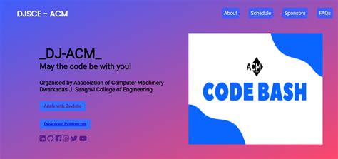 GitHub Devang Shah ACM Static Website Built For ACM S Hackathon Using HTML CSS JS And