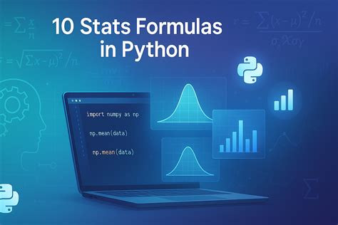 10 Stats Formulas Explained With Python Not Just Theory By Hash Block Jul 2025 Medium