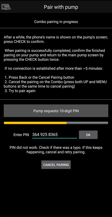 Accu Chek Combo Pump AndroidAPSDocs Development Not Official
