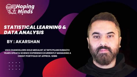 Statistical Learning And Data Analysis