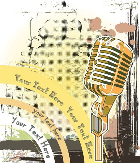 콘서트 포스터 벡터 Eps Ai Uidownload