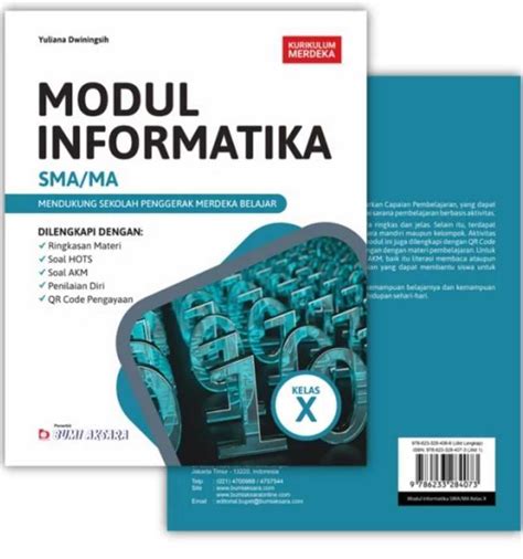 Jual Modul Informatika Kelas 10 Kurikulum Merdeka Di Seller Mitra