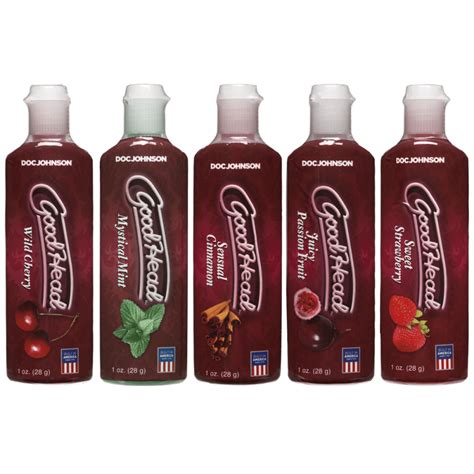 Goodhead Oral Delight Gel 5 Pack Doc Johnson