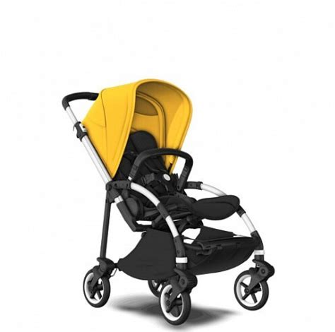 Прогулочная коляска Bugaboo Bee 6 alu-black-lemon yellow - купить с ...