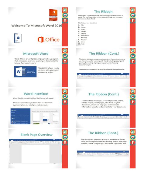Microsoft Word Lesson Pdf