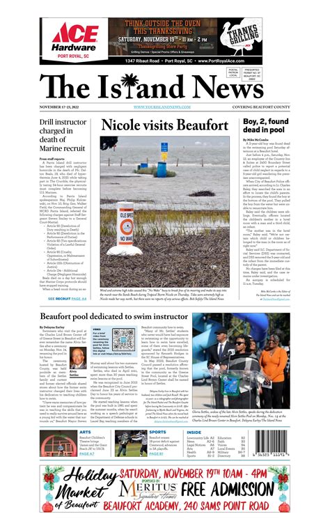 November 17 Edition By The Island News Issuu