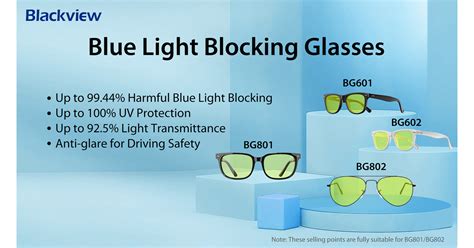 Blackview Launches The Worlds First 9944 Anti Blue Light Glasses