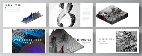 프리젠 테이션의 최소 추상 벡터 레이아웃은 디자인 비즈니스 템플릿을 슬라이드 빅 데이터 동적 기하학적 배경입니다 모션 효과가 있는 큐브 패턴 디자인입니다 3d 기술 스타일