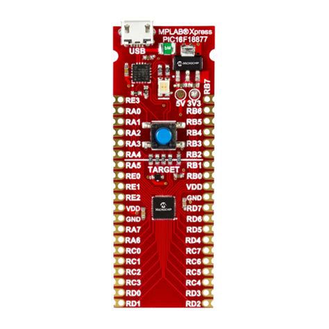 DM164142 PIC16F18877 MPLAB Xpress Cloud Based IDE MPLAB R Xpress