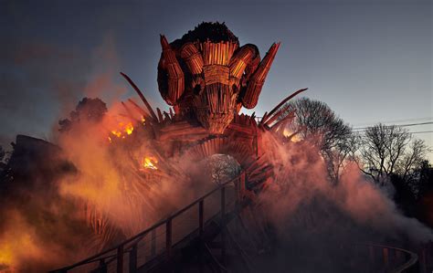 Wicker Man Roller Coaster Alton Towers Resort Cahill Design Consultants