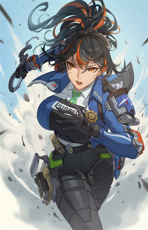 Zhu Yuan Zenless Zone Zero Drawn By Citemer Danbooru