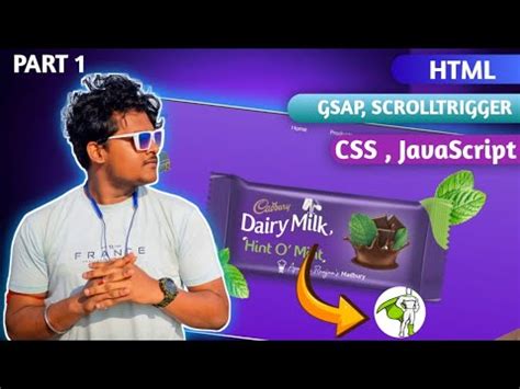 GSAP Animation Website Tutorial Part The Coding Guy Using HTML