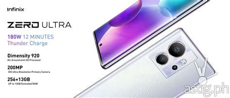 Infinix ZERO ULTRA 5G 180W Fast Charge 200MP OIS Camera Goes Official In PH ASTIG
