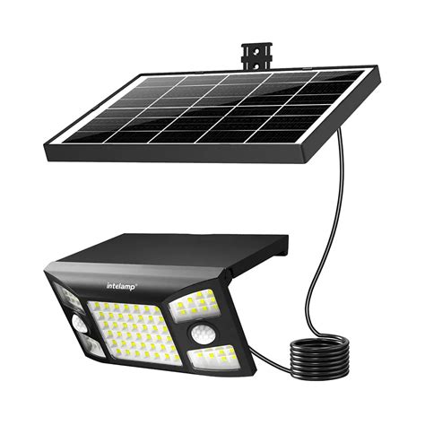 No Sun No Problem Solar Flood Light With Separate Panel