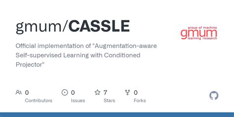 Github Gmum Cassle Official Implementation Of Augmentation Aware Self Supervised Learning